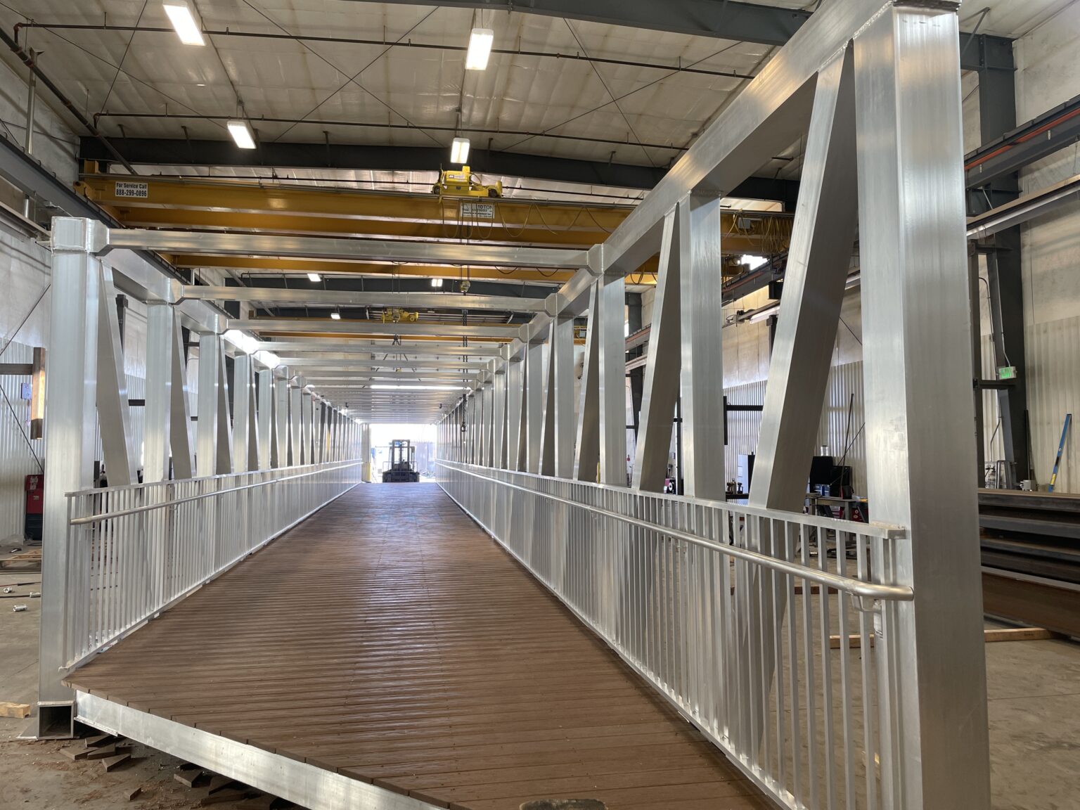 Modular Steel Bridge System Design & Fabrication | BCS Fabrication
